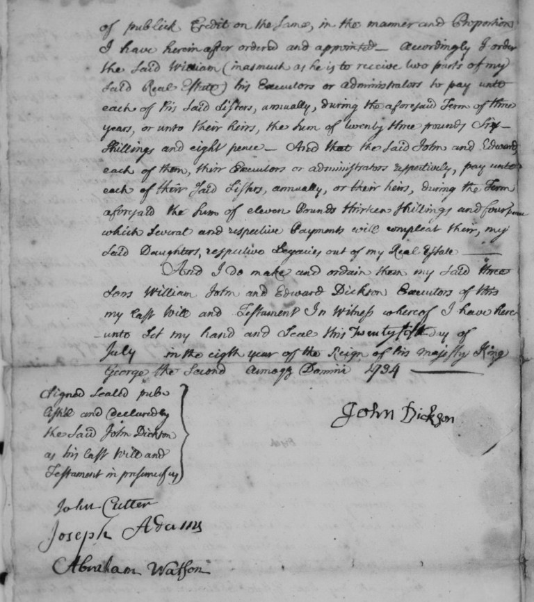Probate Records Part One Vita Brevis
